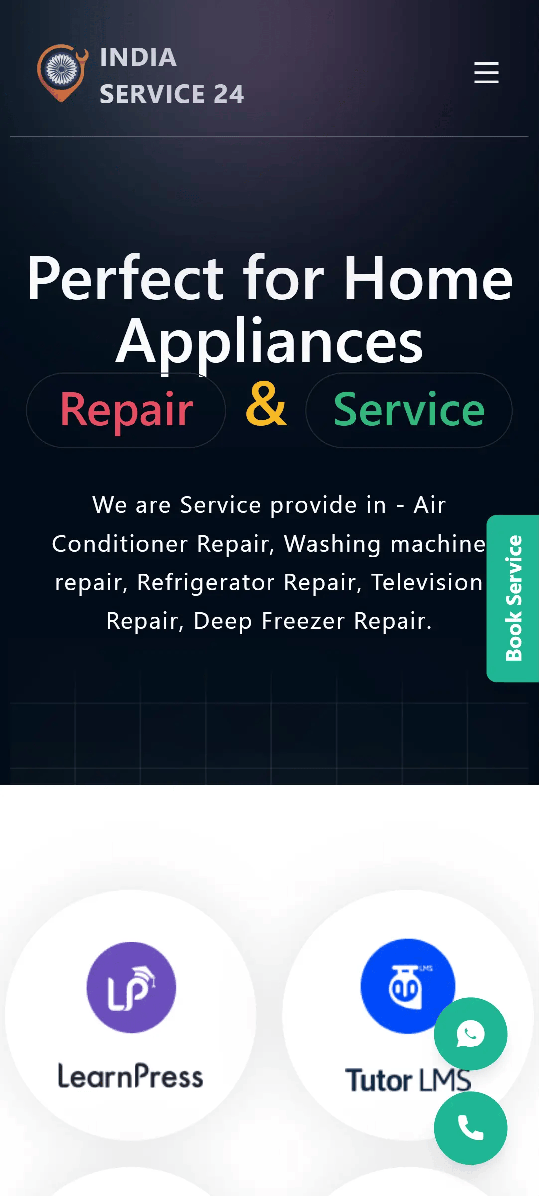 INDIA SERVICE 24 | Expert Home Appliance Repair Services